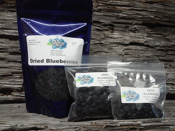 Dried Blueberries – The Blueberry Barn